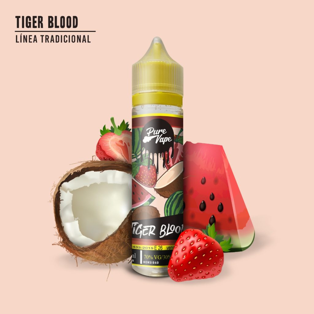 Tiger Blood by Pure Vape Classic 60ml | Vaper's Club