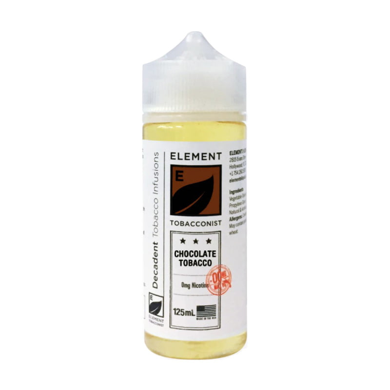 Chocolate Tobacco by Element | Vaper's Club