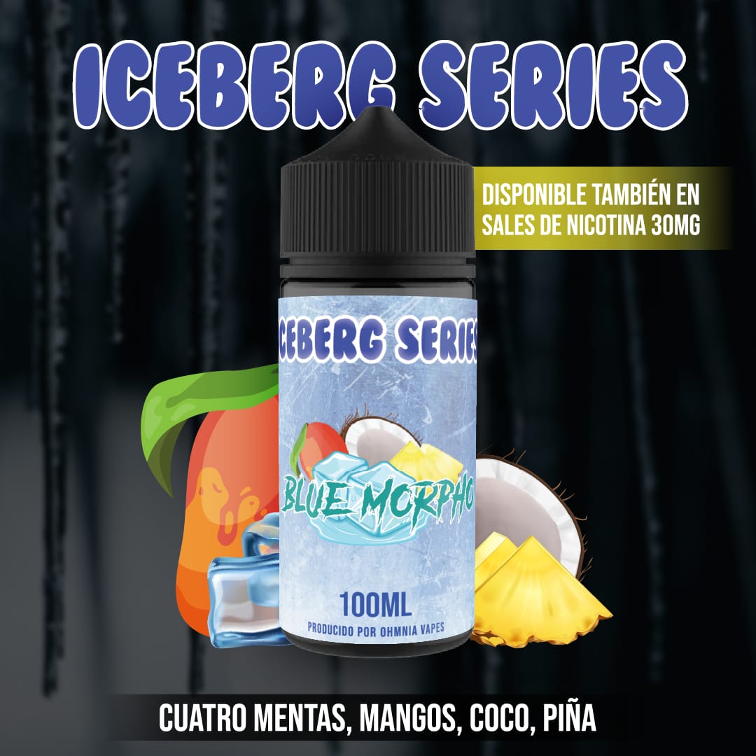 Blue Morpho by Pirate Cloud Iceberg Series 100ml | Vaper's Club