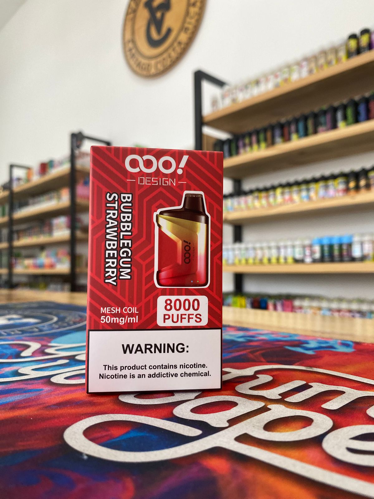 Bubble Gum Strawberry by OOO! Bars | Vaper's Club